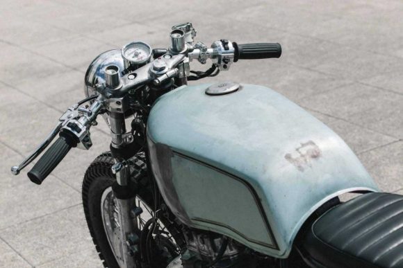 kawasaki z400 custom #2 | IKONIC BIKES